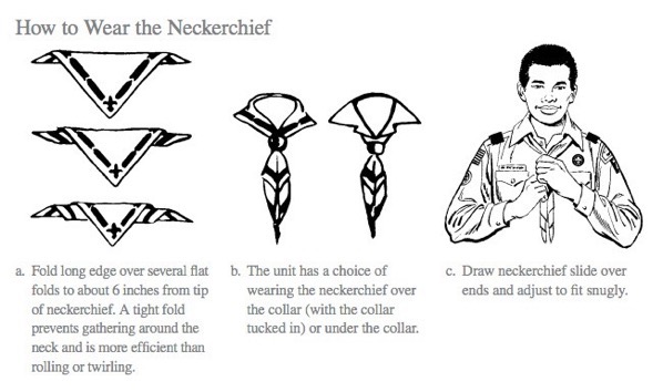 How big is a Scout neckerchief? | Most Casual Observer